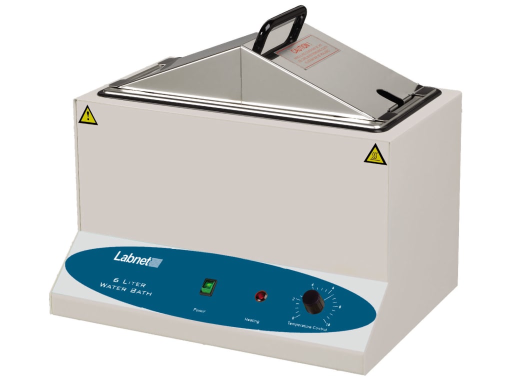 Labnet International W1106A-230V Mini Water Bath 6 Liter with Stainless ...