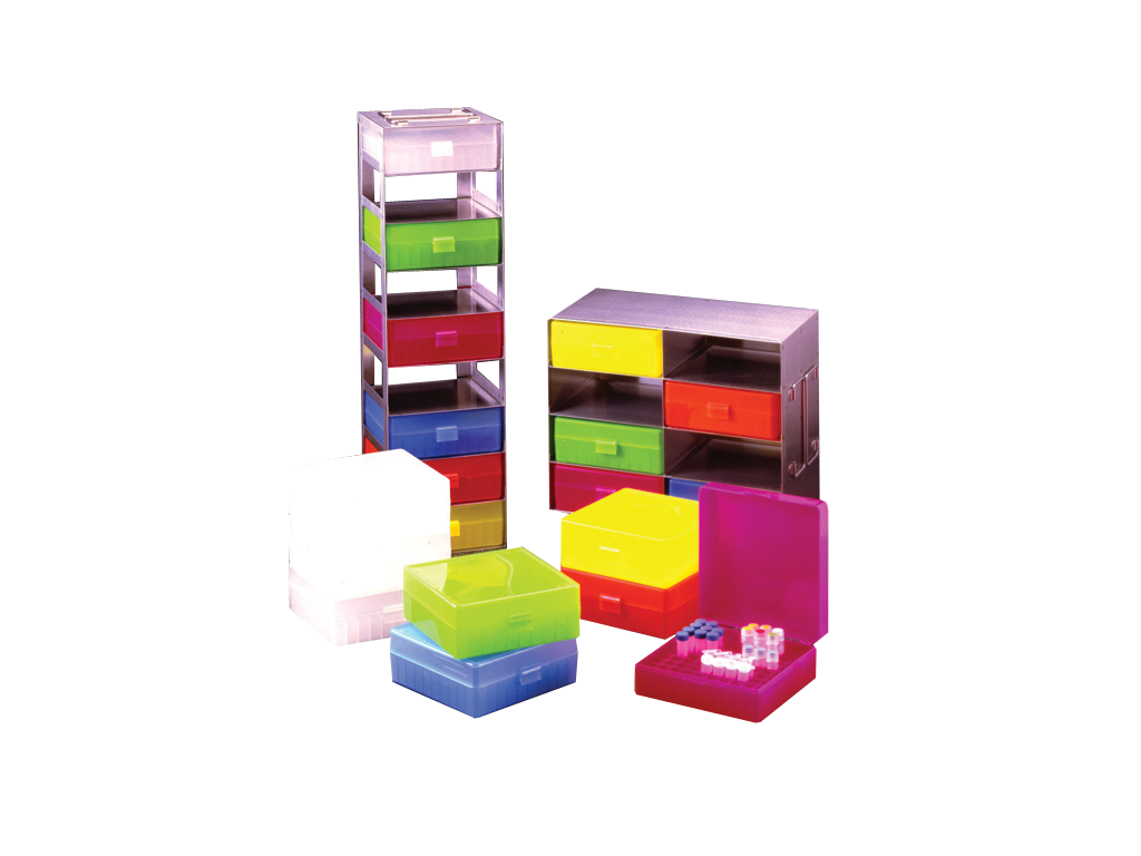 Labnet International R8300-BLK Storage Box with Hinged Lid, Opaque ...