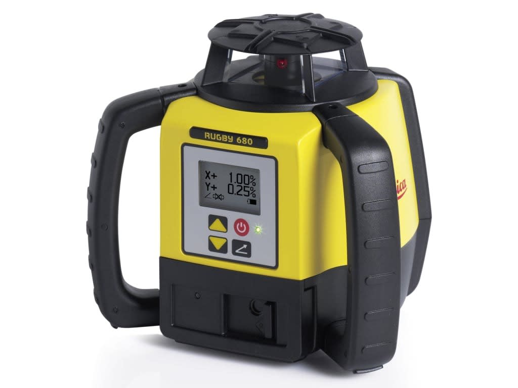 Leica RUGBY 680 - 6017705 - Semi-Auto Grade Laser Package (with MTR-90R ...