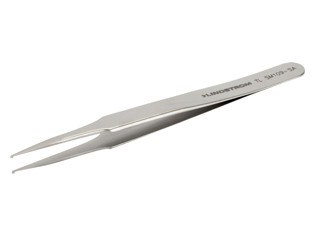 Lindstrom SM109-SA - Stainless Steel SMD Tweezers Style SMD 109, 45 ...