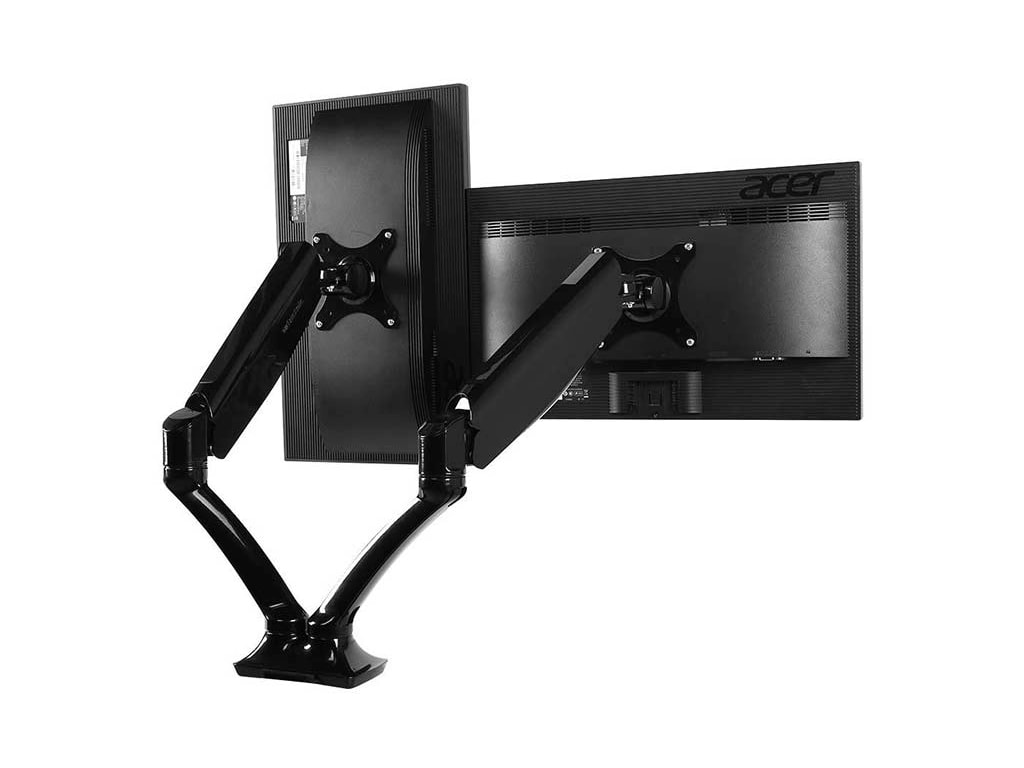 Loctek F7D - Dual Monitor Mount, 3.3 - 11 lbs | Touchboards