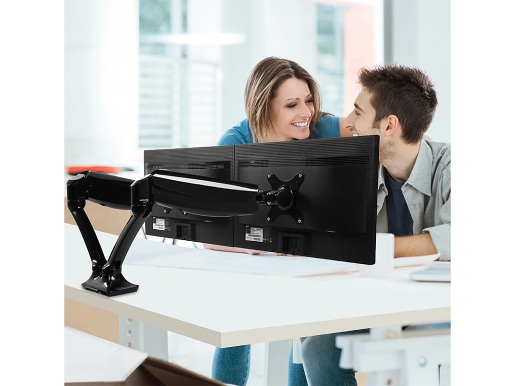 Loctek F7D - Dual Monitor Mount, 3.3 - 11 lbs | Touchboards