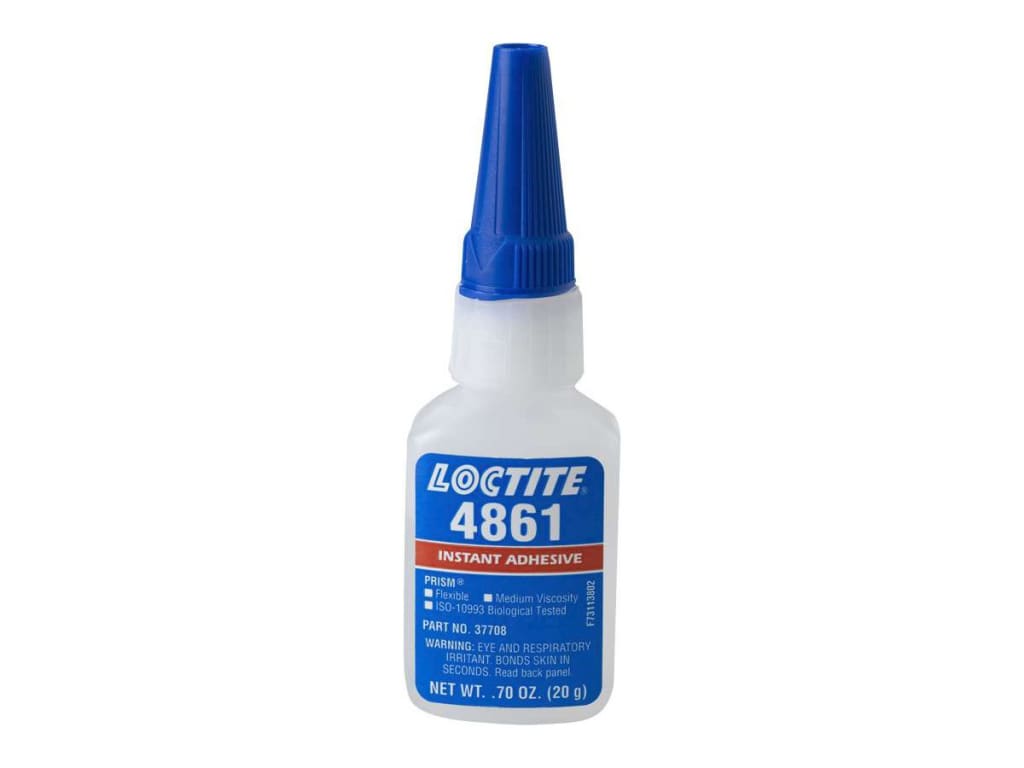 Loctite 518485 - 4861 Instant Adhesive, Flexible, 20 g Bottle | TEquipment