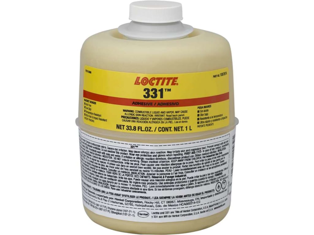 Loctite 1057674 - AA 331 Medium Viscosity Modified Acrylic Adhesive Paste, 1L Bottle | TEquipment