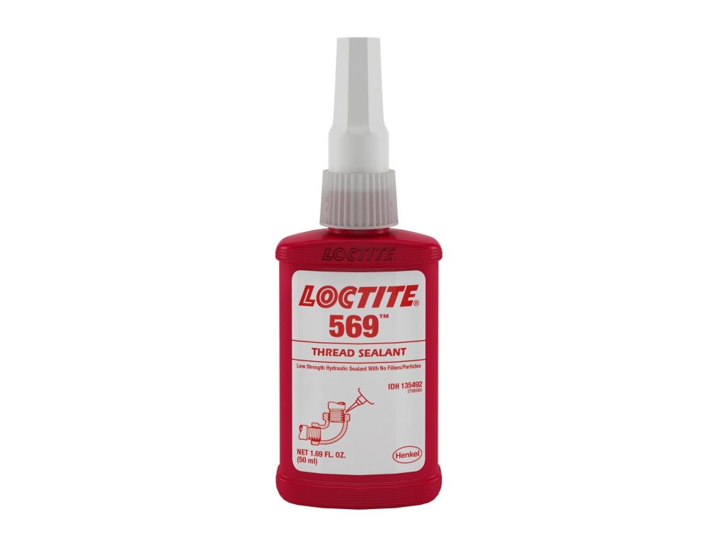 Loctite 135492 - 569 Thread Sealant Hydraulic Sealant, 50 ml Bottle ...