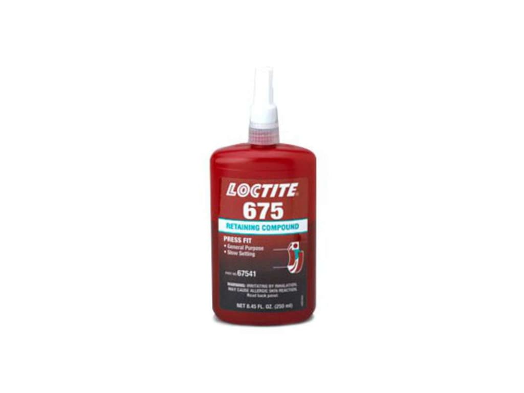 Loctite 135533 - 675 Slow Curing Methacrylate Retaining Compound, 250mL ...
