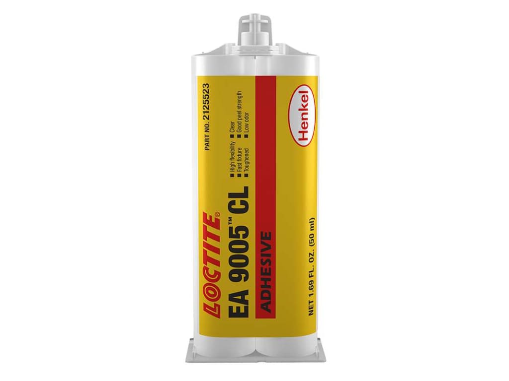 Loctite 2125523 - EA 9005 CL Snap Cure Adhesive, 50ml Dual Cartridge ...