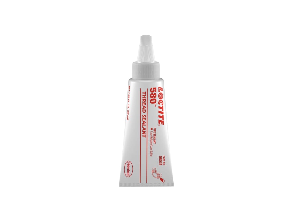Loctite 88565 - 580 Thread Sealant, Low Halogen, Low Sulfur, 50 ml Tube ...