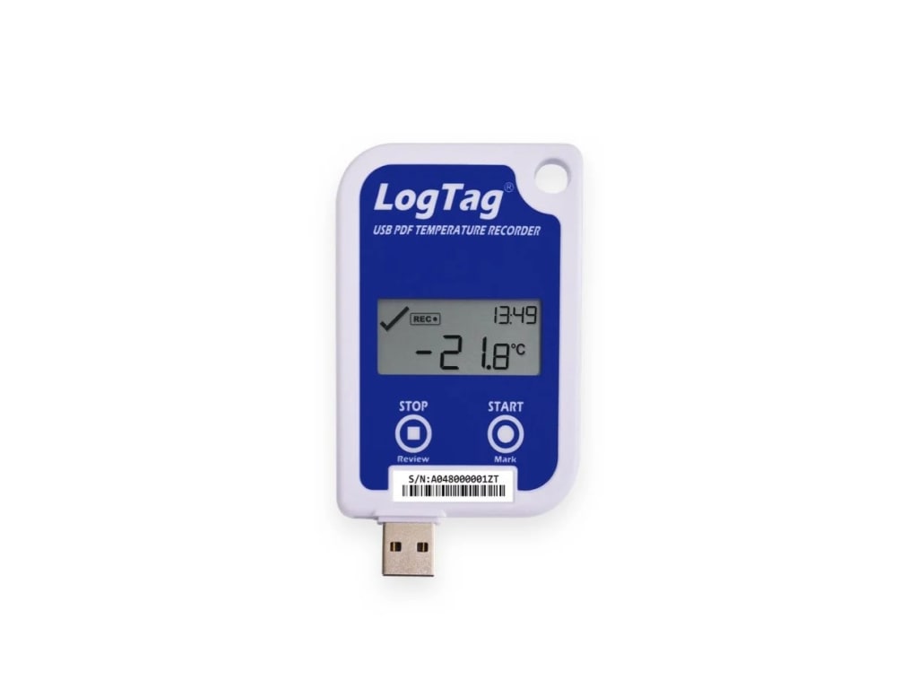 LogTag UTRID-16 - Multi-Use USB PDF Temperature Logger with Display ...