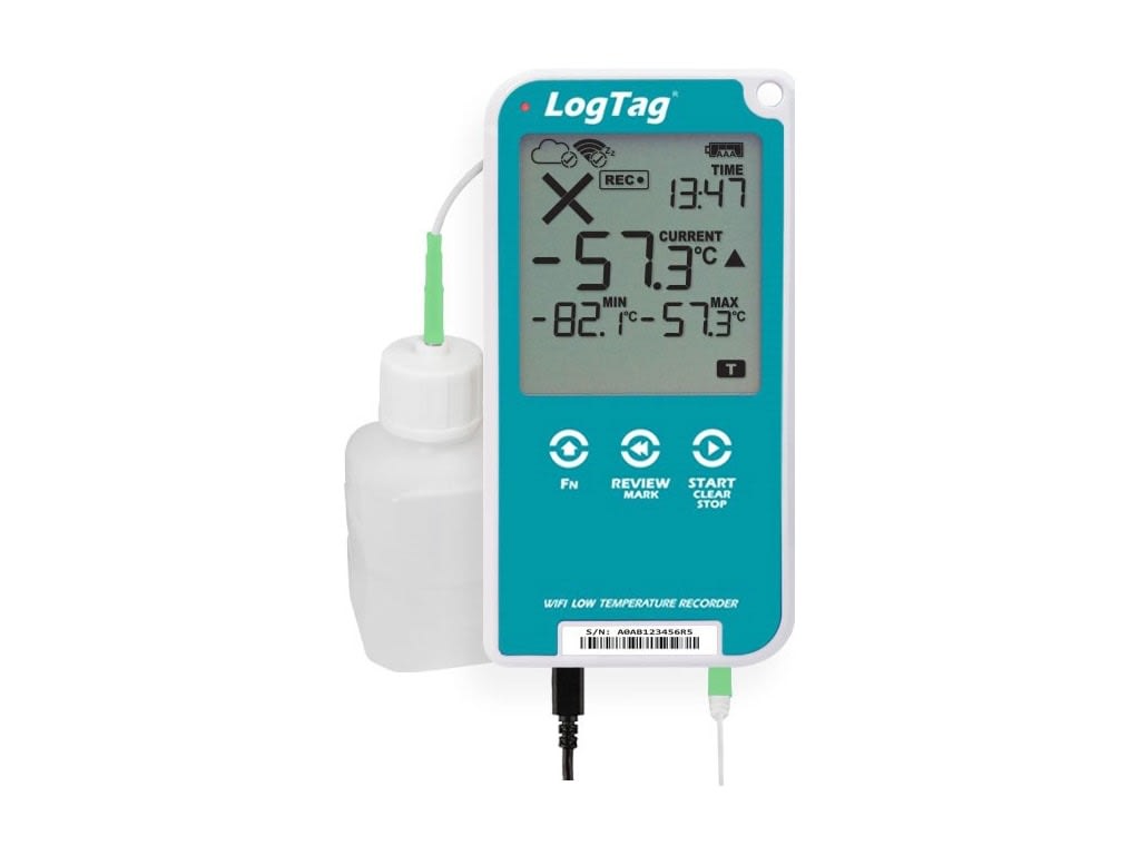 Logtag UTREL30-WIFI Kit-2 - 30 Day Wi-Fi Low-Temperature Logger with ...
