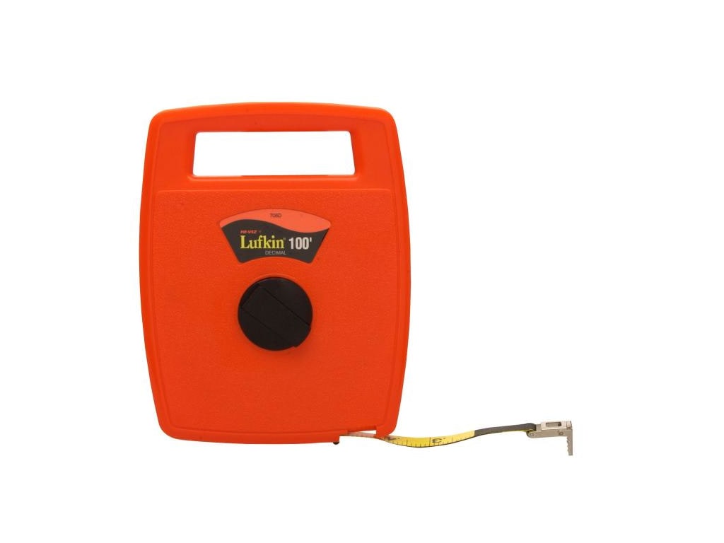 Crescent Lufkin 703D - Measuring Tape, Fiberglass, Engineer, Linear, Hi ...