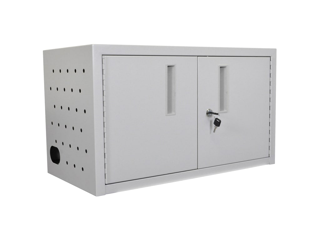 Luxor LLTMW16-G - Wall/Desk Tablet Charging Locker, 16 Bays (Gray ...