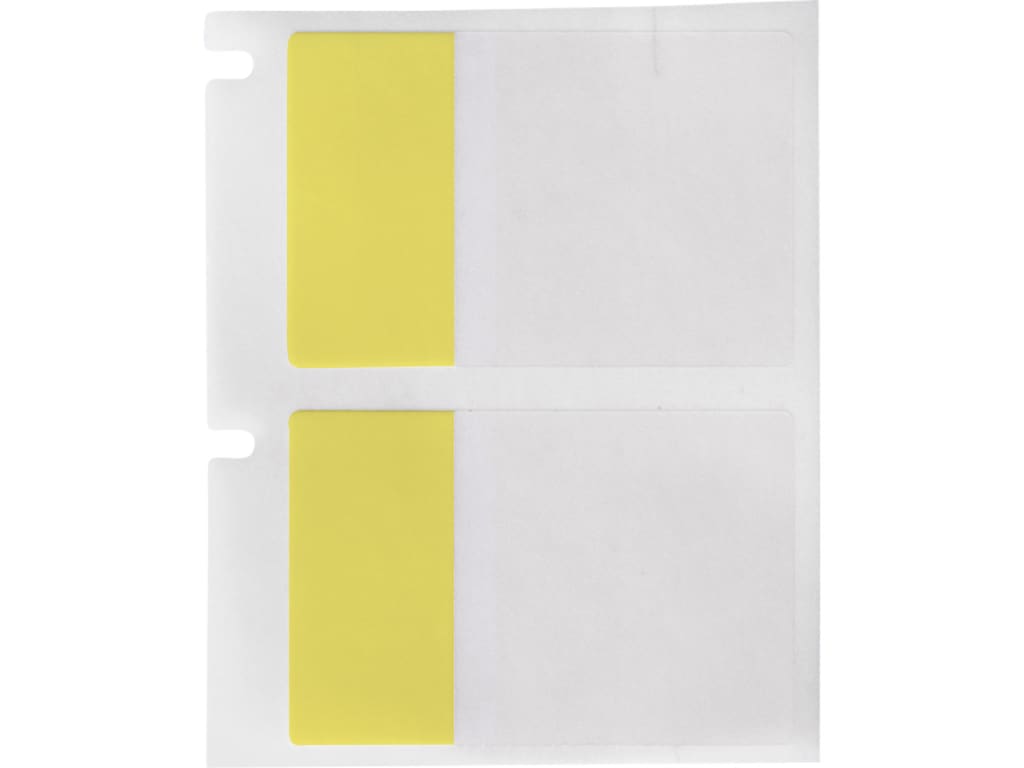 Brady M6-31-427-YL - Labels, Self Laminating, Acrylic Adhesive, Yellow ...