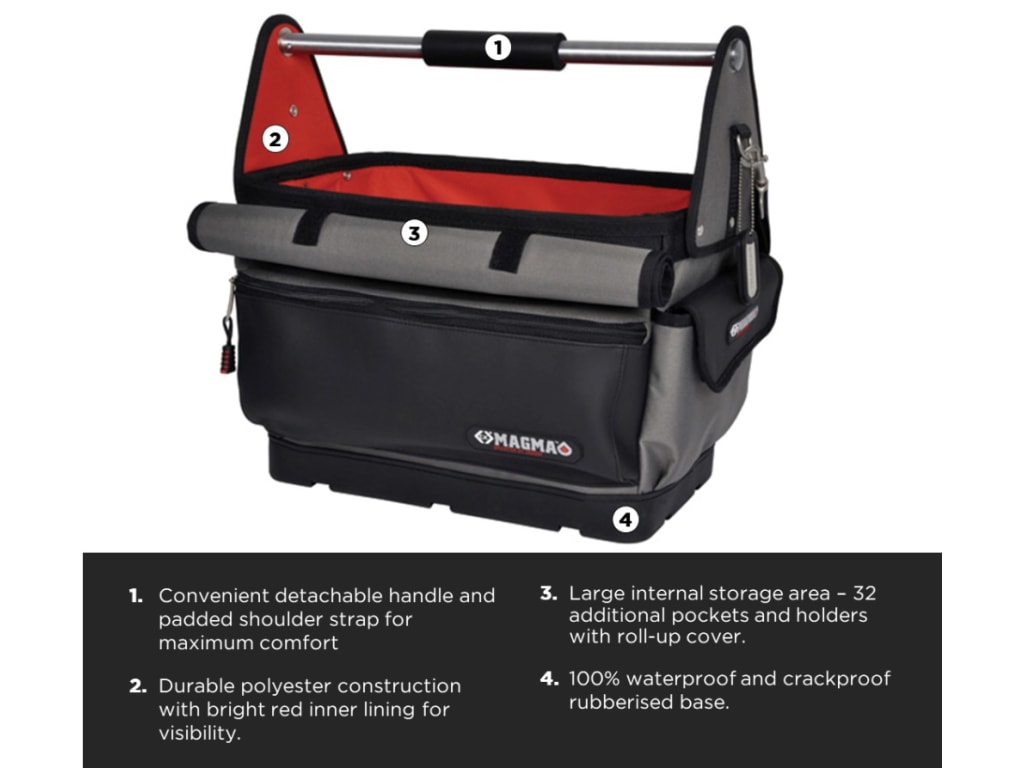 CK Tools MA2634 - Magma Tool Tote | TEquipment