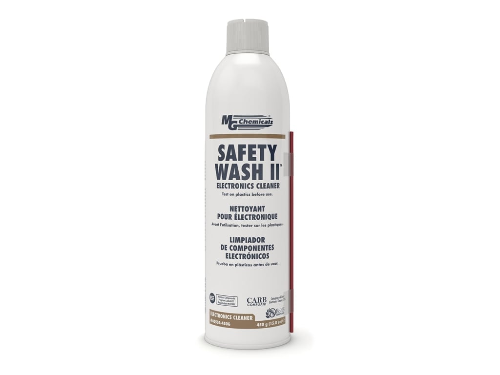 MG Chemicals 4050A-450G - Safety Wash II, Cleaner/Degreaser, Aerosol ...