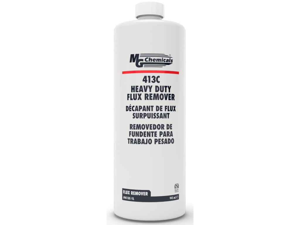 MG Chemicals 413C-1L - Heavy Duty Flux Remover, Post Solder, 1 Qt ...