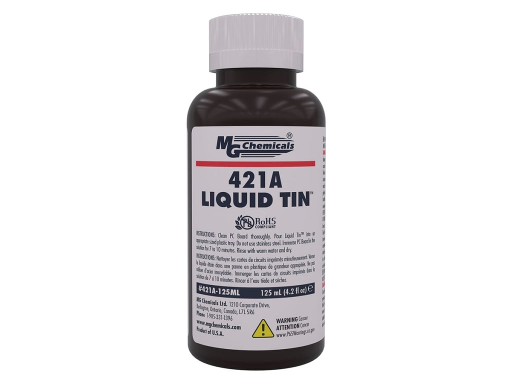 MG Chemicals 421A-125ML - Liquid Tin 4.2 fl oz | TEquipment