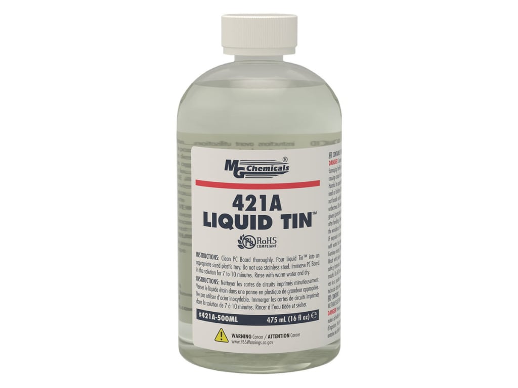 MG Chemicals 421A-500ML - Liquid Tin, 16 fl oz | TEquipment