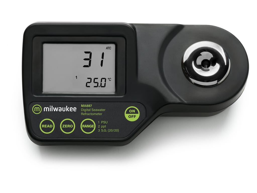 Milwaukee MA887 - Digital Salinity Refractometer | TEquipment