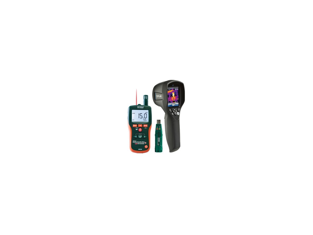 Extech MO290-RK-i7 Moisture Meter Kit Contractor Water Restoration with ...