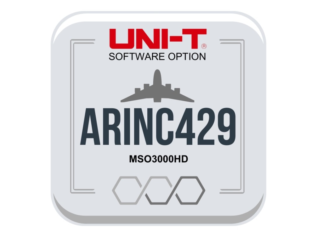 UNI-T MSO3000HD-ARINC429 - ARINC 429 Serial Bus Trigger and Decode Option for MSO3000HD | TEquipment