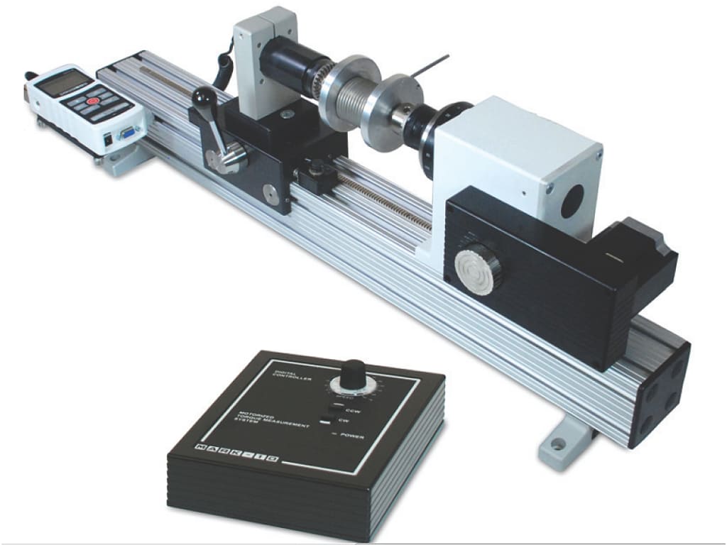Mark-10 TSTMH 100 lbFin, 110V Horizontal Motorized Torque Test Stand ...