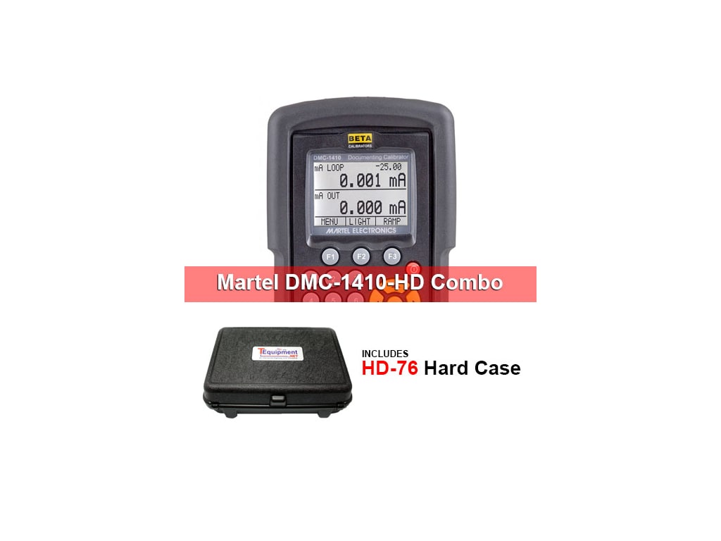 Martel DMC-1410-HD DMC-1410 Documenting Multi-function Calibrator with Multifunction Hard ...