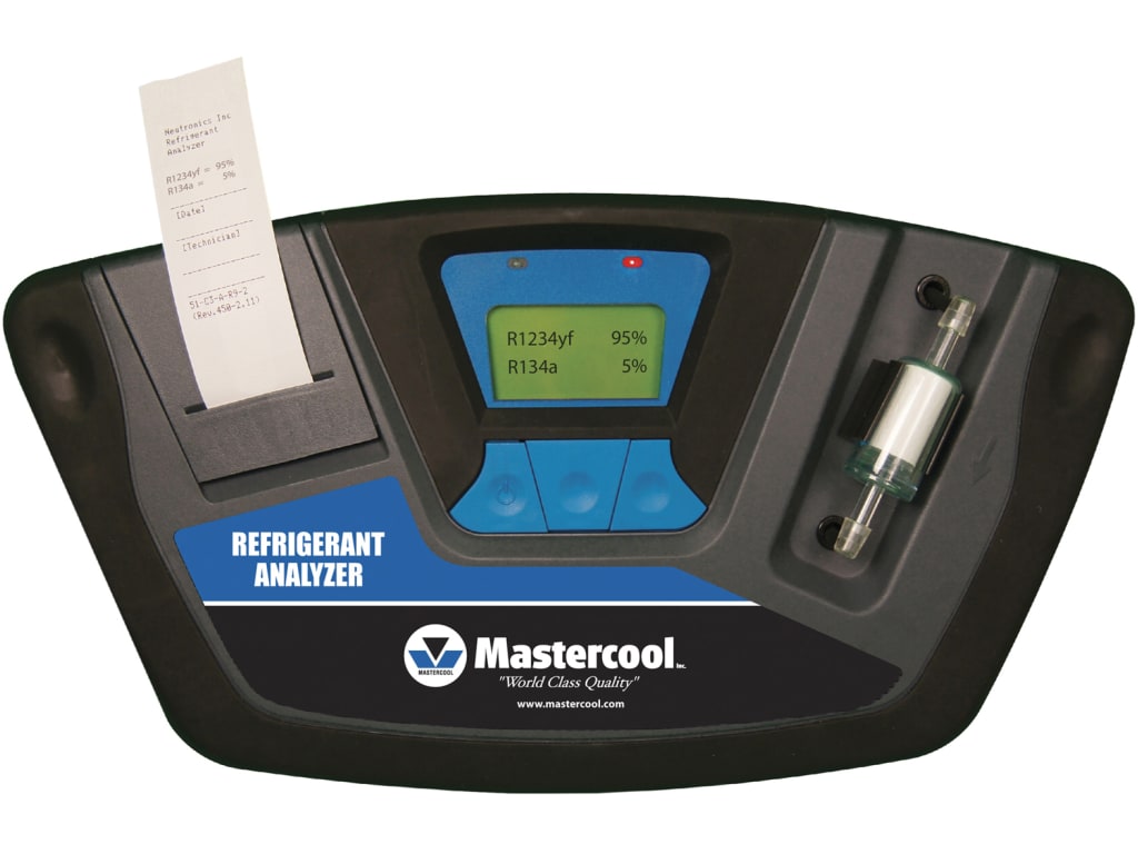 Mastercool 691234YF Refrigerant Analyzer with printer | TEquipment