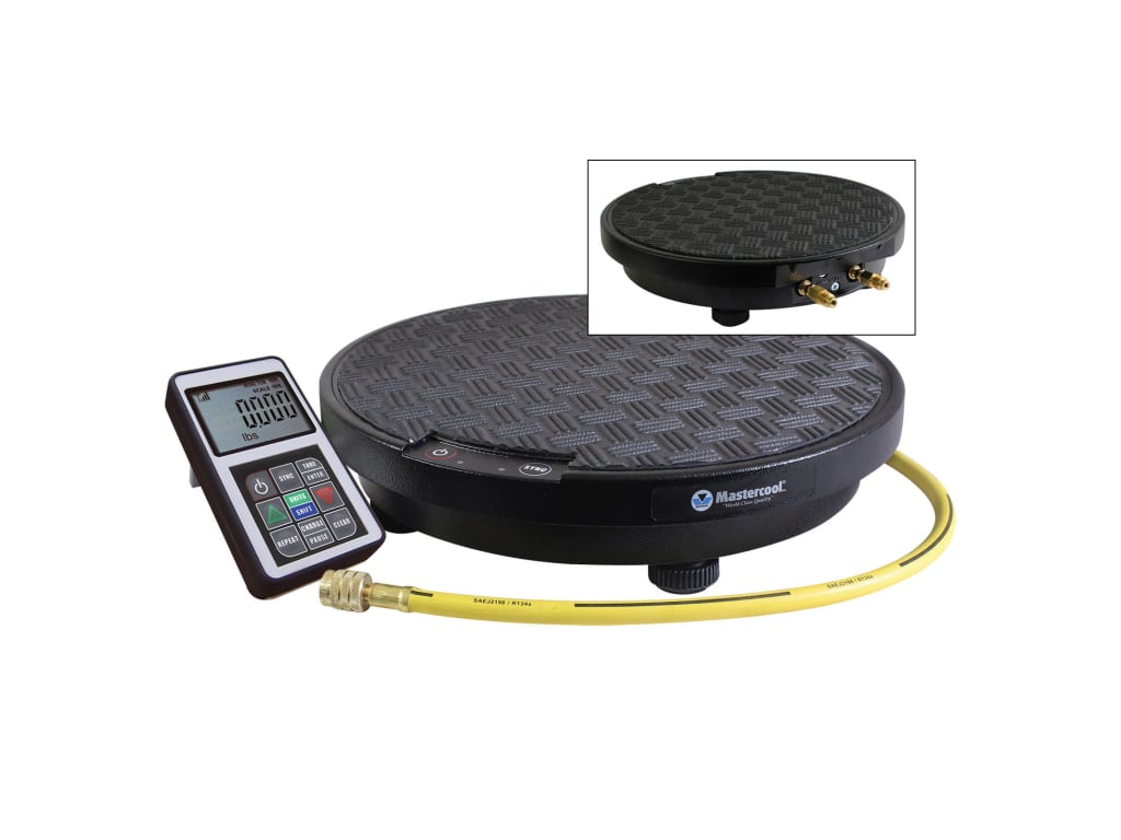 Mastercool 98315-AUT - Wireless Refrigerant Scale w/ Solenoid Valve and ...