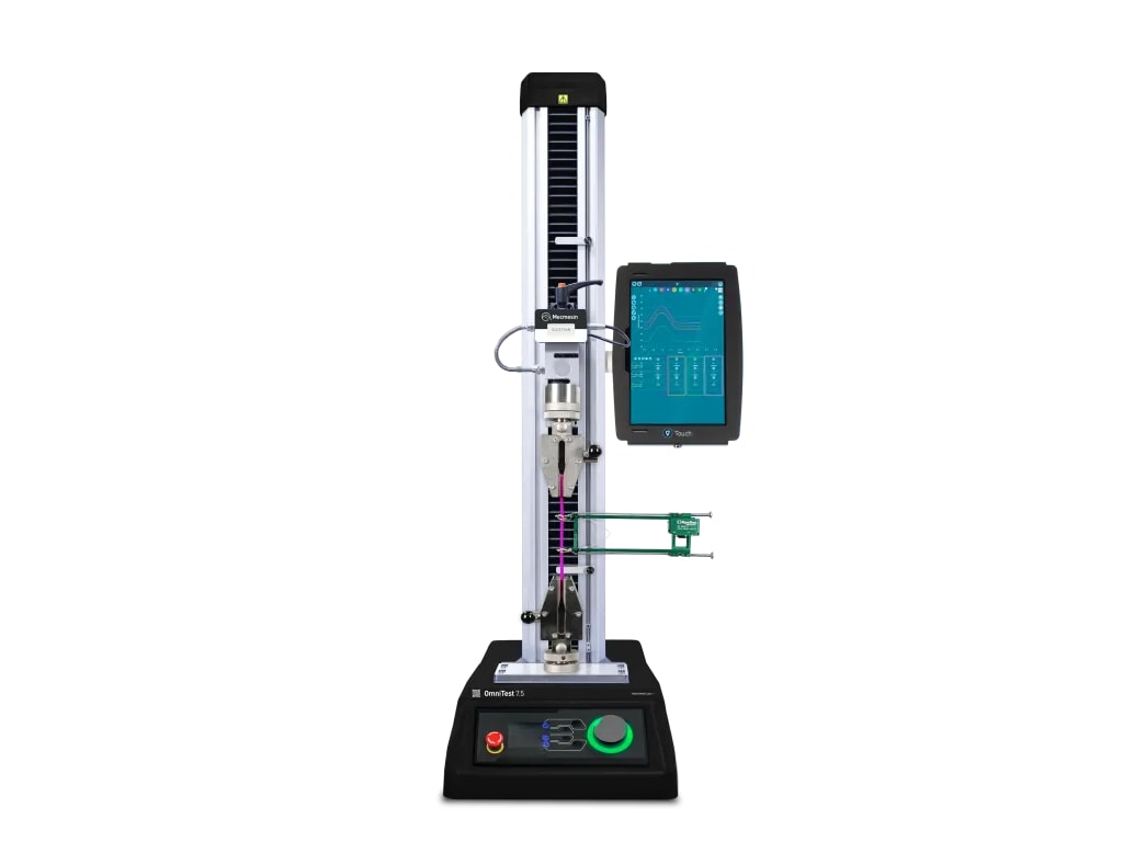 Mecmesin OmniTest 5 Touch - Single-Column Universal Testing Machine ...