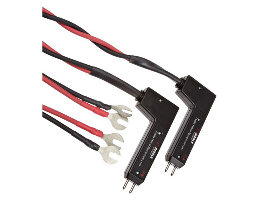 Megger 242011-18 - Duplex Test Lead, Helical Spring Point, 18 ft. (5.5 ...