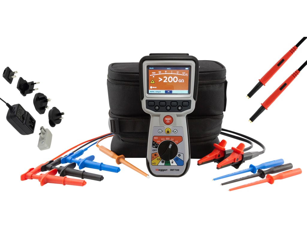 Megger IMT100 - Industrial Multi-Tester for PV Systems, EV, Industrial ...