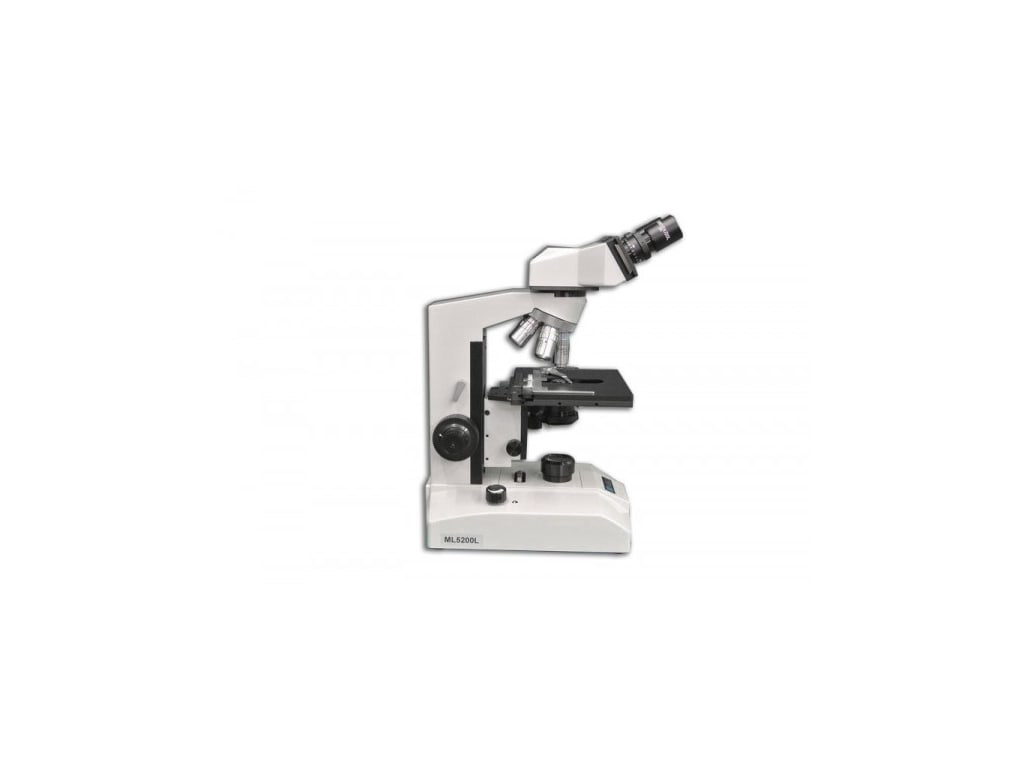 Meiji Techno ML5200L - LED Binocular Biological Microscope (Left-Hand ...