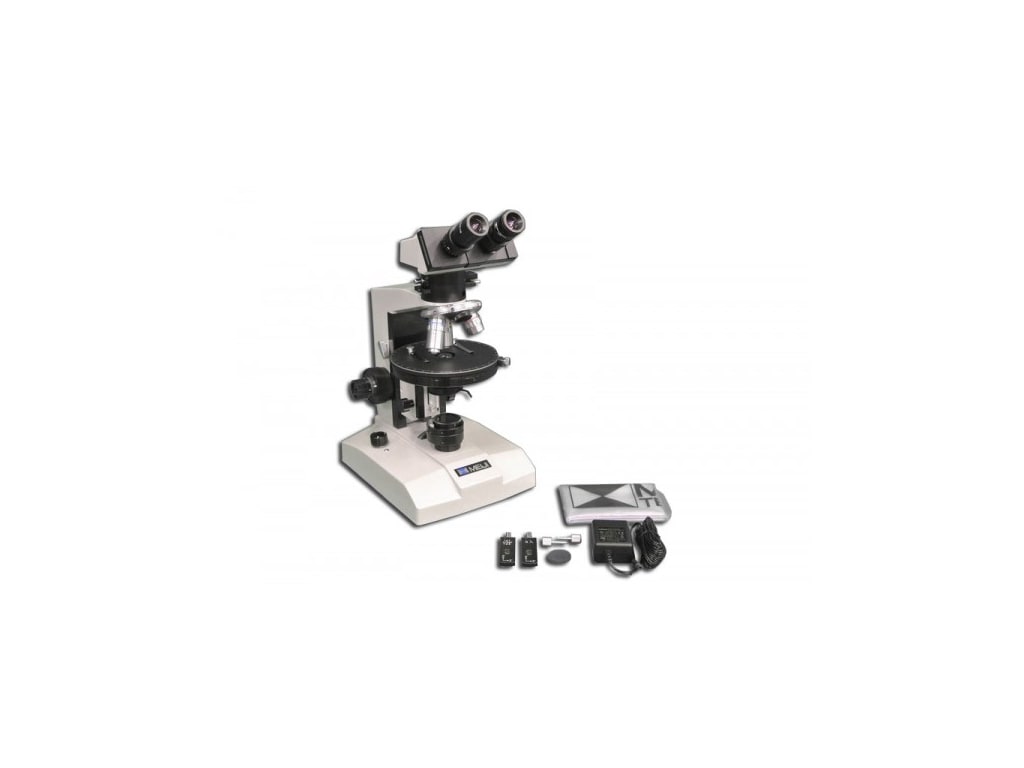 Meiji Techno ML9200L - LED Binocular Polarizing Microscope (Left Hand ...