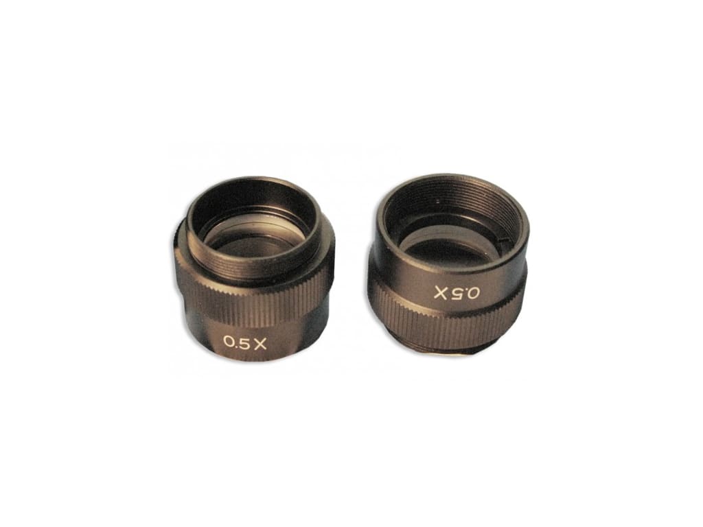 Meiji Techno MS-6 - Auxiliary Lens (0.5x), W.D. 183mm | TEquipment