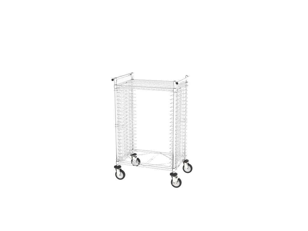 Metro CBNTCS20M - SmartTray PCB Handling Carts, Side-Load, 20 Capacity ...
