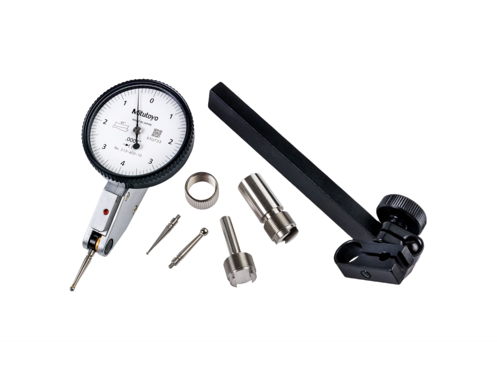 Mitutoyo 513-403-10T - Dial Test Indicator, Horizontal Type, Inch, Full ... Mitutoyo 513-403-10T - Dial Test Indicator, Horizontal Type, Inch, Full ...