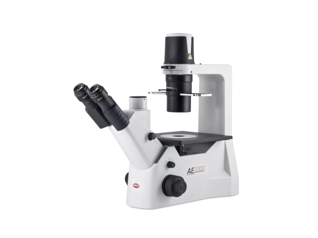 Motic AE2000 - Trinocular Inverted Microscope with LED Illumination and ...