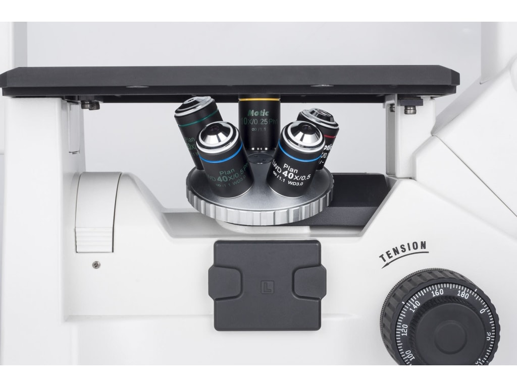 Motic AE31E - Trinocular Inverted Microscope with LED Illumination ...