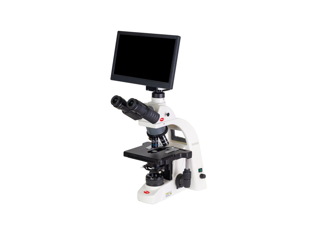 Motic BA310E LED TRINO BTI10 - Trinocular Biological Microscope and ...