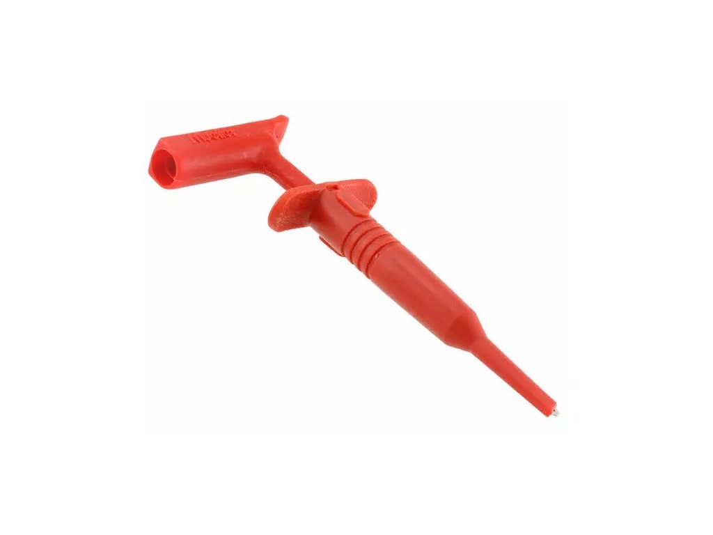Mueller Electric BU-20431-2 Red Right Angle Insulated Plunger Hook Clip ...
