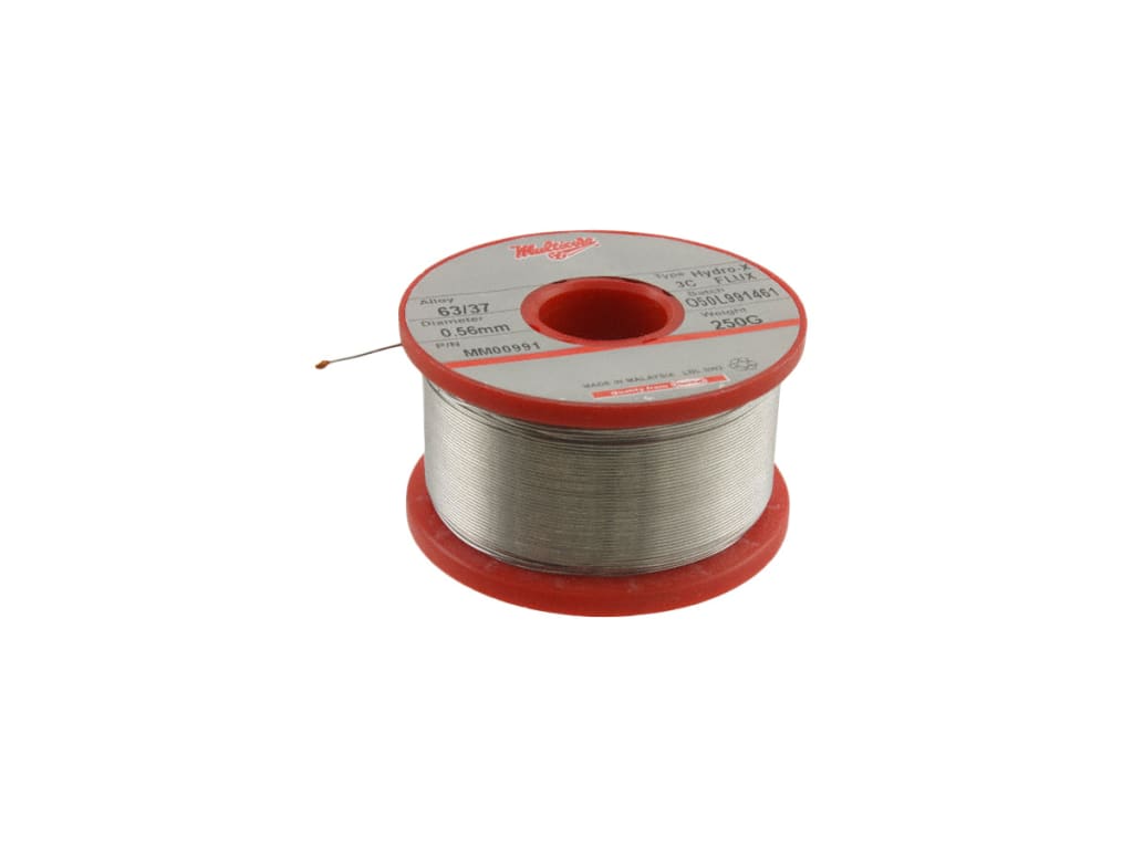 Multicore 386820 - Solder Wire, Leaded, Sn63Pb37 | TEquipment