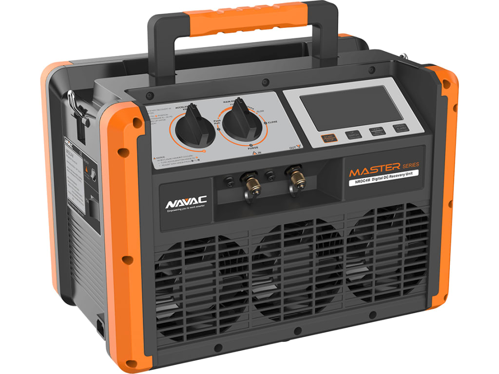NAVAC NRDC4M - 4-Cylinder Recovery Unit | TEquipment