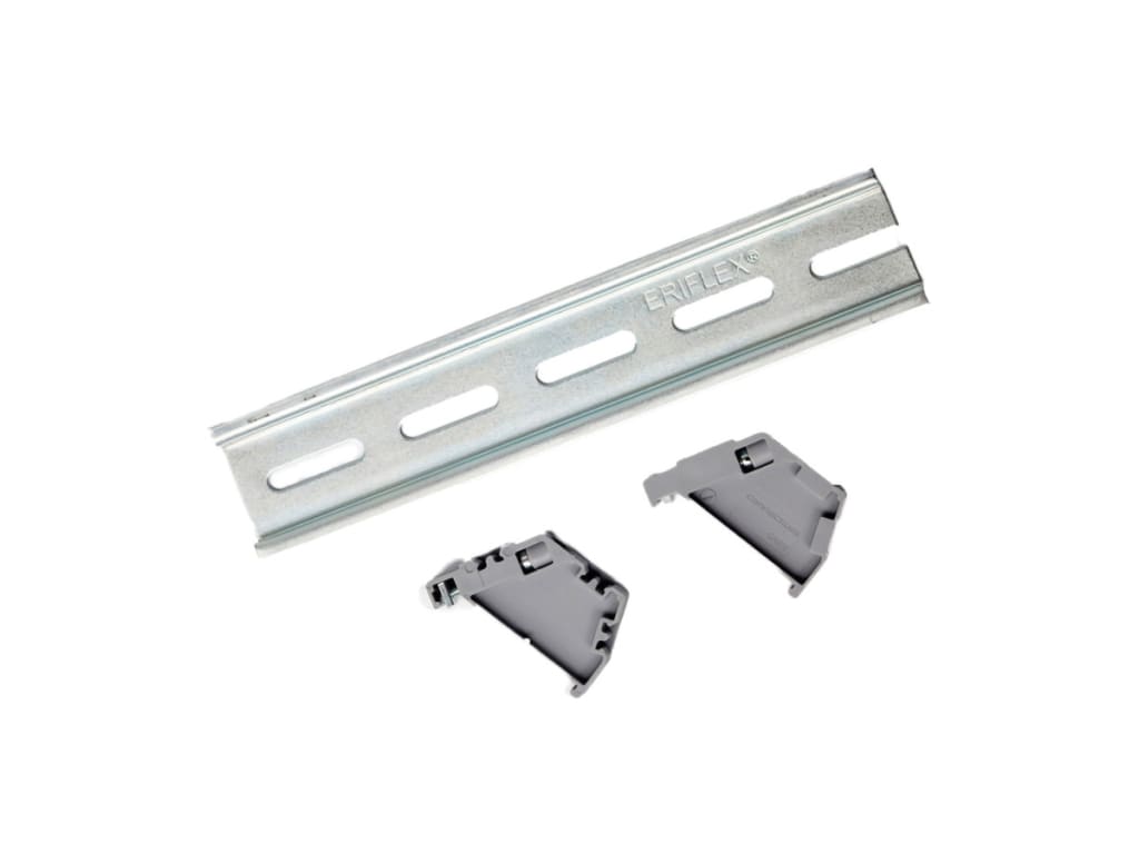 NK DINKIT - DIN Rail Kit, Mounting, Galvanized Steel, 35 mm X 75 mm X ...