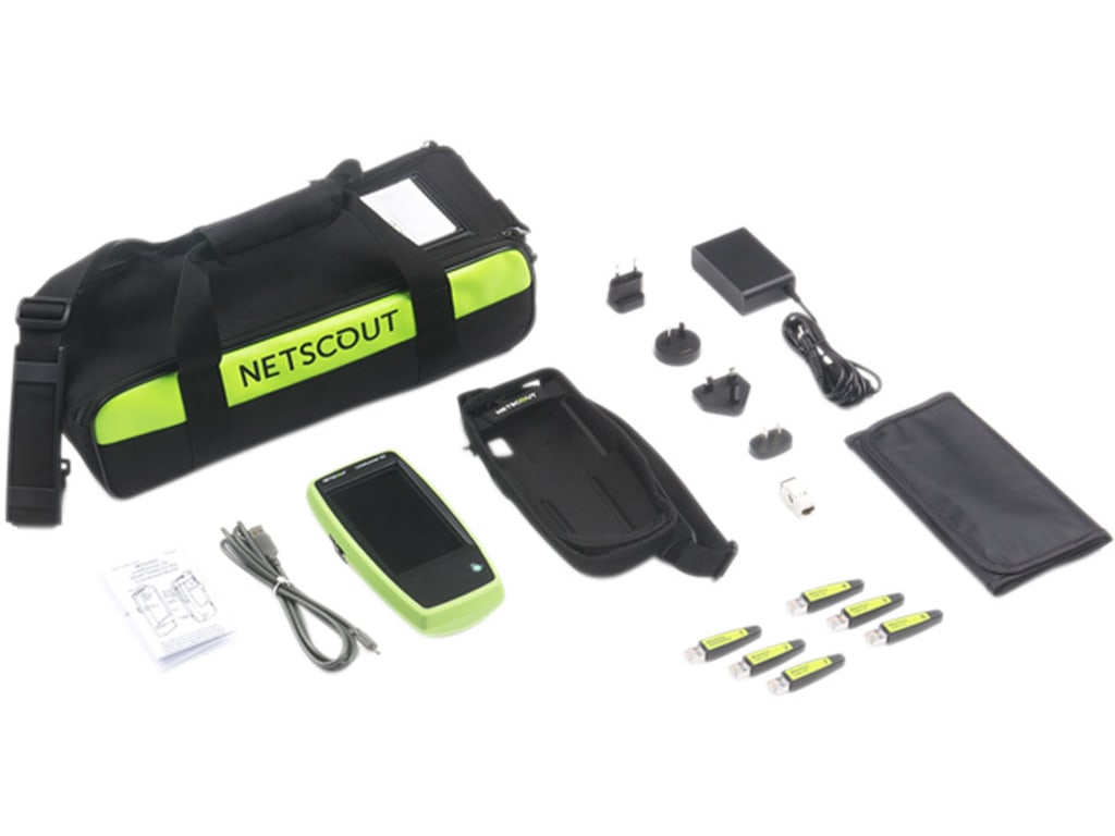 NetScout LR-G2-KIT LinkRunner G2 Smart Network Tester Extended Test Kit ...