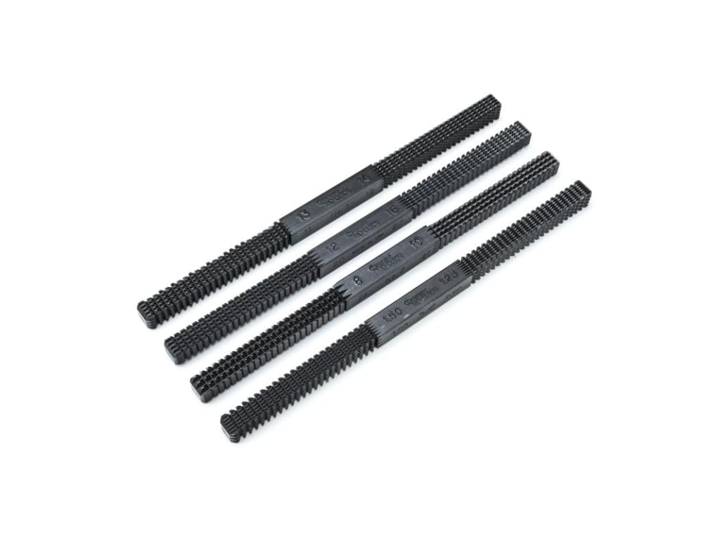 Crescent Nicholson T33024 - 4 Piece, Thread Restoring File Set | TEquipment