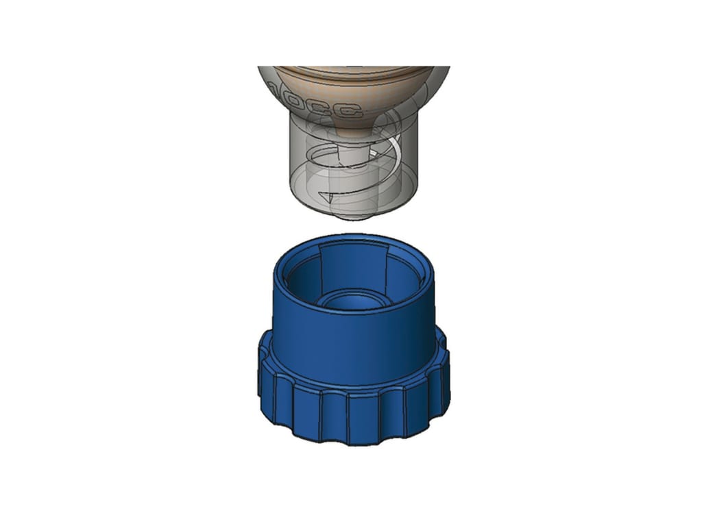 Nordson EFD 7362541 - Tip Caps, for Optimum Syringe Barrels, Green, 50 ...