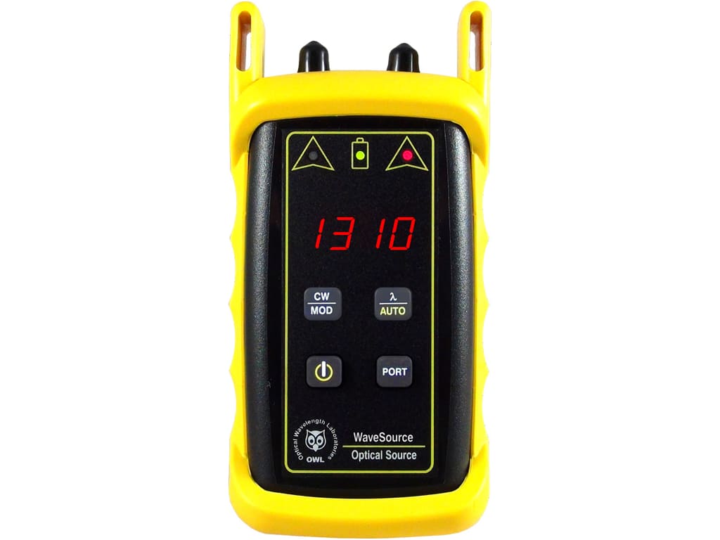 OWL WS-VSDST WaveSource Dual SM Laser Source (1310 / 1550 nm) with ...