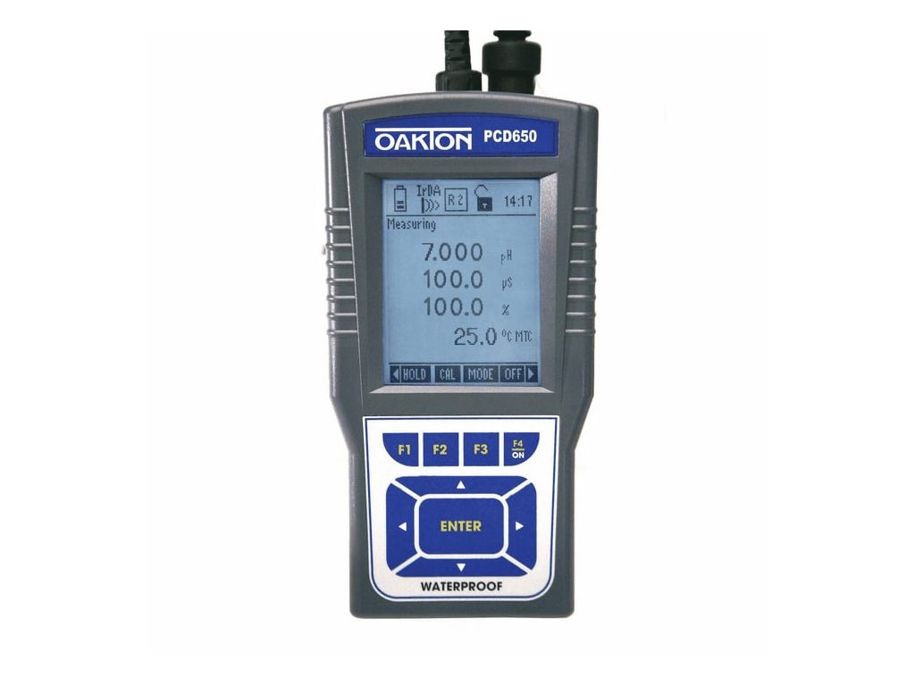 Oakton WD-35434-03 PCD 650 pH/Conductivity/ Dissolved Oxygen Meter with ...