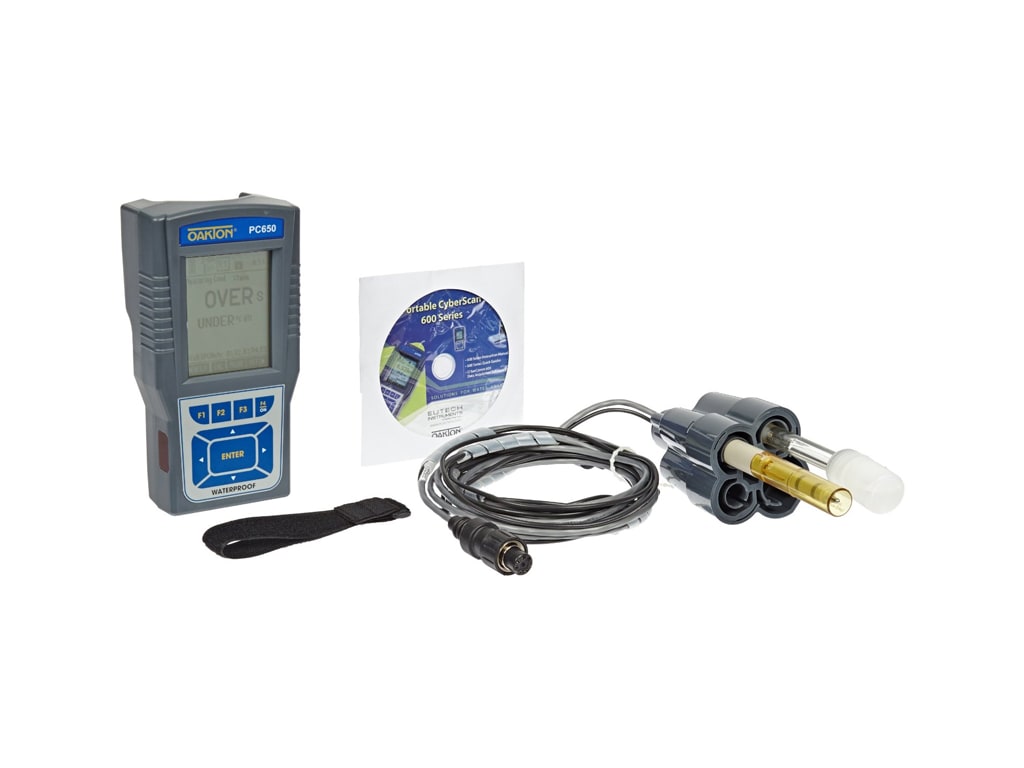 Oakton WD-35431-71 PC 650 pH/Conductivity Meter Kit with NIST Traceable ...